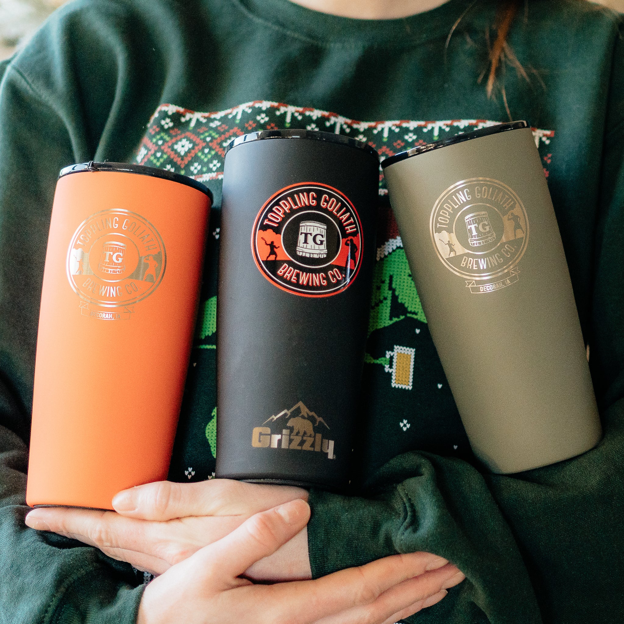 Grizzly-Grip Cup-20oz – Toppling Goliath Merch Store